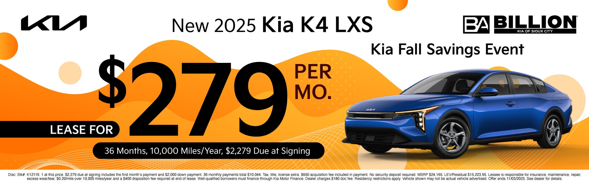 Billion Kia Sioux City